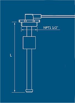 Wireless Tank Level Sensor with Transmitter and Analog Output Receiver ...